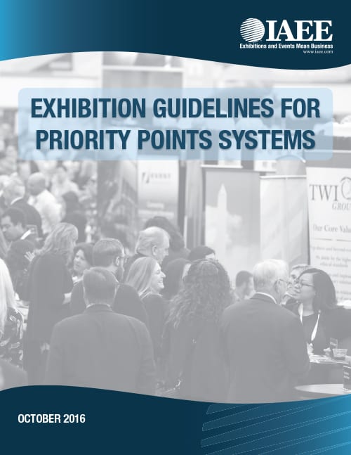 IAEE Releases Best Practices for Exhibitor Priority Points Guide ...