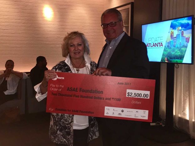 Atlanta Convention & Visitors Bureau Contributes to ASAE Foundation ...