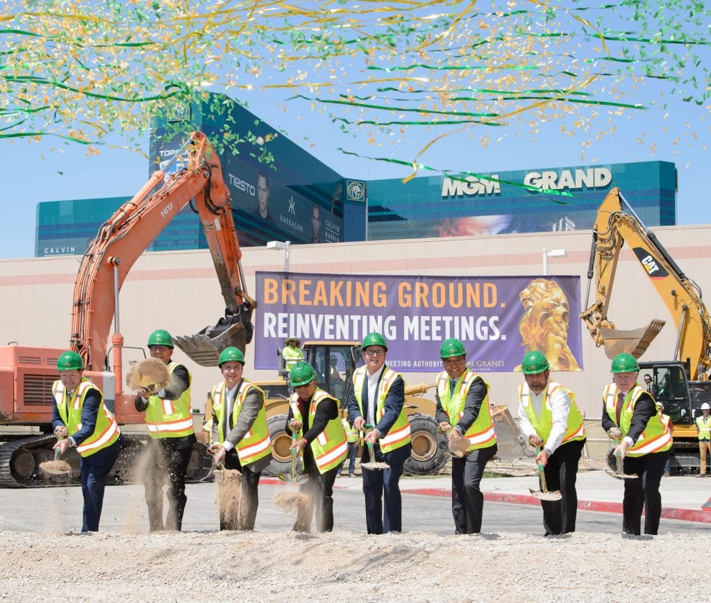 MGM Grand Breaks Ground on Conference Center and Stay Well Meetings ...