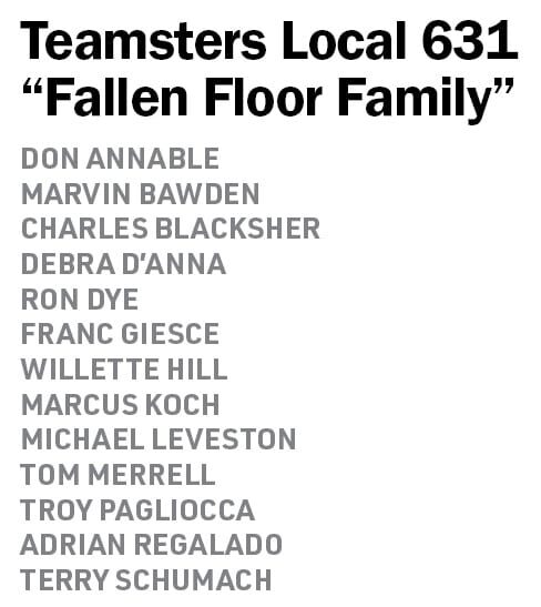 In Memoriam: Teamsters Local 631 Fallen Floor Family 2020 » Exhibit ...