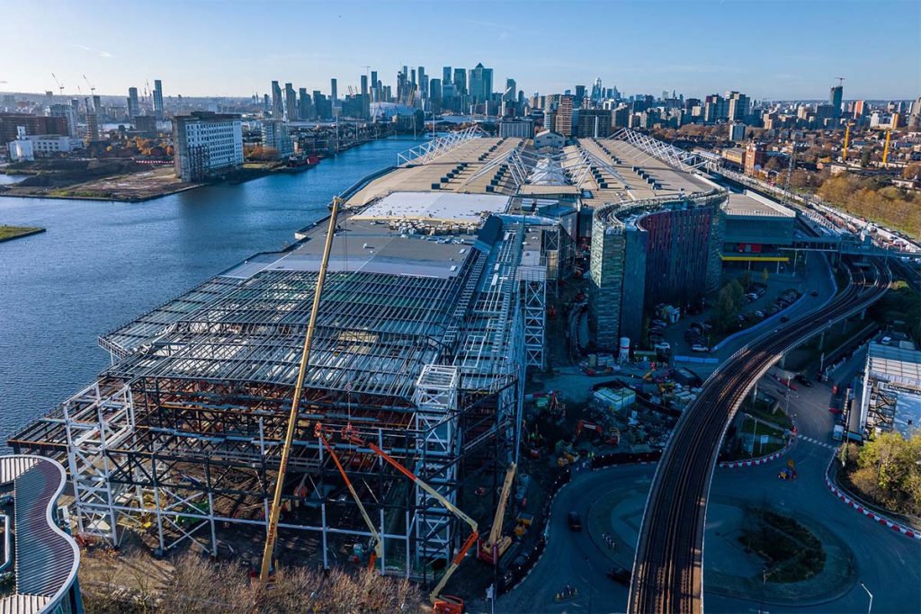 Steelworks Completed on ExCeL's 25,000sqm Expansion Project » Exhibit ...