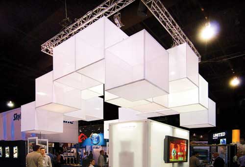 Tension fabrics are stretching exhibit design barriers » Exhibit City News